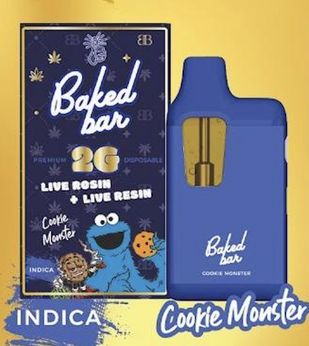 Baked Bar Cookie Monster - Baked Bar Disposable